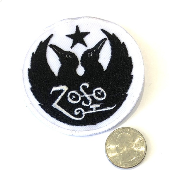 Accessories | Led Zeppelin Patch Iron On Band Zoso Badge Diy | Poshmark